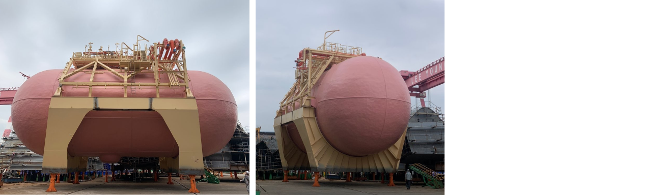 LNG FUEL TANK CONNECTION SPACE MODULE – YoungKwang